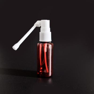 China Cheap price wholesale empty PET 30ml plastic spray bottles with long nozzle for sale