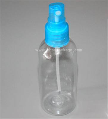 China Hebei Shengxiang HDPE / PET material 80ml transparent plastic spray bottle for sale