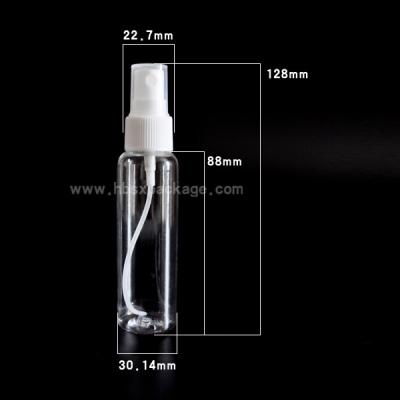 China Hebei Shengxiang PET material 60ml transparent plastic spraying bottles of drugs for sale