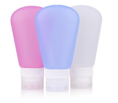 China Wholesale soft airless empty bpa free silicone triangle shape bottle for sale