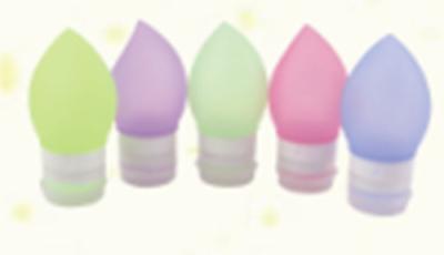 China Portable Silicone Sub Bottle OEM Skin Care Nice Silicone Travel Bottle for sale
