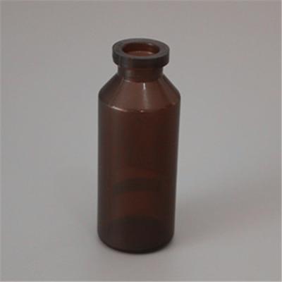 China 30ml HDPE Plastic Vaccine Bottle with Rubber Stopper Sealing for sale