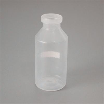 China 35ml Plastic Vaccine Bottle with Rubber Stopper and Aluminum Foil Cap for sale