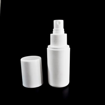 China Cheap empty plastic clear mist cosmetic spray bottle with childproof tamper screw pressure caps for sale