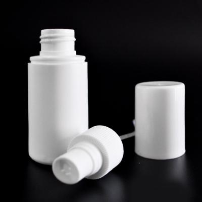 China Custom printing clear cheap PET cosmetic plastic spray bottle for sale