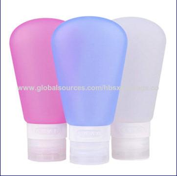 China 44ml Top Quality Cosmetics Sub-Bottling Different Sizes Silicone Travel Bottles for sale