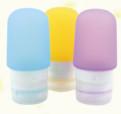 China 2016 new design 88mL/outdoor easy carry/BPA-free/leak-proof/squeezable silicone travel bottle for sale