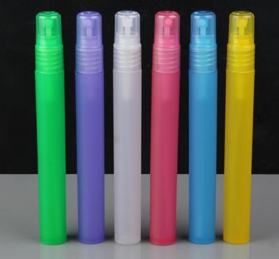 China Hot sale 5ml 8ml 10ml perfume empty hand sanitizer plastic pen spray bottle for sale