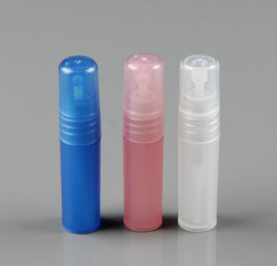 China 3ml plastic tester spray Bottle for perfume use, perfume bottle type for sale