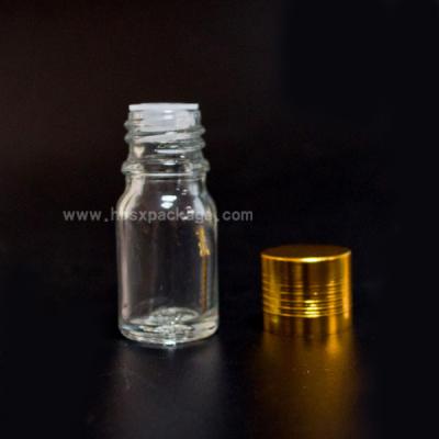 China 15ml unique clear glass essential oil bottle with dropper for sale