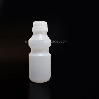China 100ml disposable PE plastic beverage milk bottle from hebei shengxiang for sale