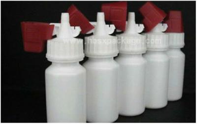 China high quality hospital bottle squeezable plastic eye dropper bottle with tamper evident cap for sale