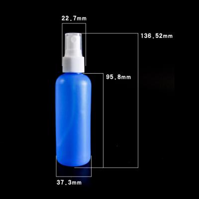 China 100ml clear plastic pump spray coemetic recycable spray bottle from Hebei Shengxiang for sale