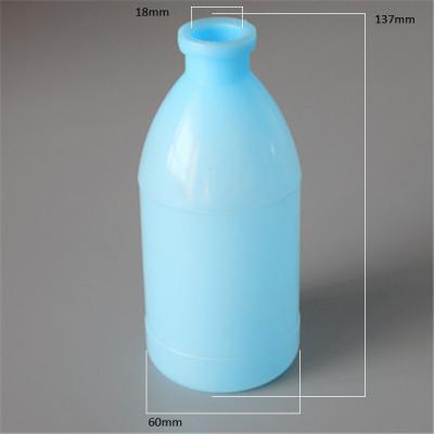 China eco-friendly material  Hebei Shengxiang PE plastic medicine bottle with rubber stopper for vaccine injection for sale