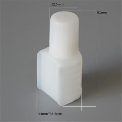 China 50ml best selling Hebei Shengxiang  PE plastic medicine bottle with rubber stopper for vaccine injection for sale
