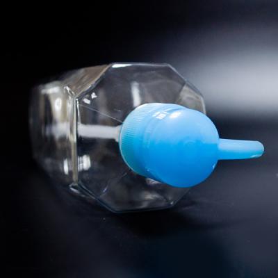China HDPE convinent shampoo bottles with the foam pump from Hebei Shengxiang for sale