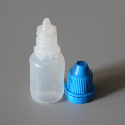 China high quality squeezable plastic eye dropper bottle with tamper evident cap from hebei shengxiang for sale