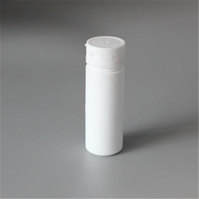 China 90ml HDPE white dispenser bottle /medicine bottle with screw cap for sale