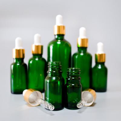 China Amber color glass essential oil bottles 5 ml, orifice reducer 10ml 15ml amber glass bottle for essential oil for sale