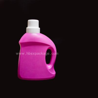 China high quality 1L-5L plastic empty liquid laundry detergent bottle from hebei shengxiang for sale