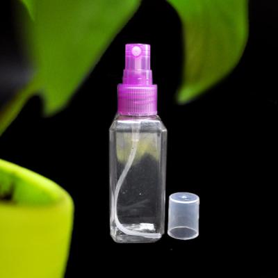 China plastic spray bottle perfume with spray pump for cosmetic bottle for sale
