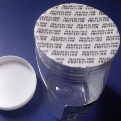 China Aluminum foil induction sealing gaskets with/without printed logos for sale