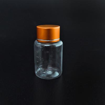 China 2016 new  product  Medical Grade PET 20ml clear Plastic Pill Bottles for sale