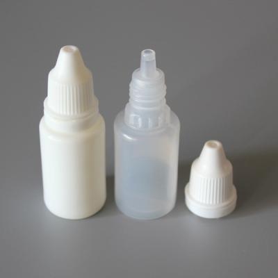 China 50 ml empty PE plastic eye dropper bottle with screw cap for sale