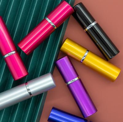 China 5ml/10ml perfume bottle/cosmetic bottle/metal glass bottle/portable design/customized logo/factory wholesale for sale