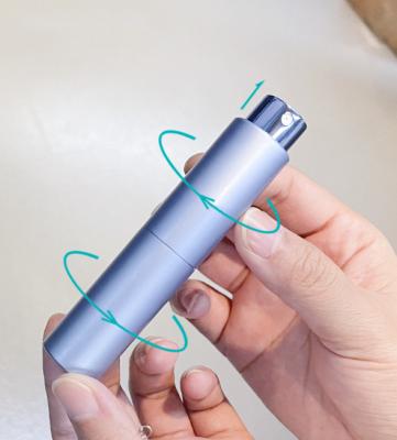 China 8ml/10ml/20ml perfume bottle/cosmetic bottle/metal glass bottle/portable design/customized logo/factory wholesale for sale