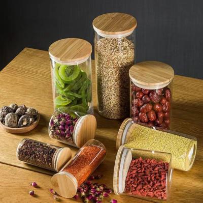 China ins hot sale Canister/glass bottle/food grage materials/family helper/Storage bottle/christmas gift/present /family use for sale