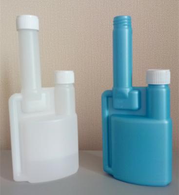 China 100ml HDPE twin neck measuring Fuel treasure plastic bottle for sale