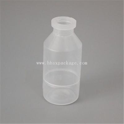 China 2017 Safe and Sealed PP/PE 30ml  plastic vaccine bottle  with rubber stopper and aluminum caps for sale