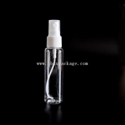 China 2017 free sample PET/HDPE 60ml plastic spray bottle with colorful cap for sell for sale