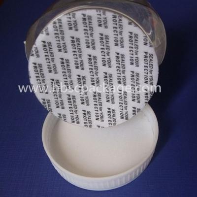 China Hot sell low price Aluminium Foil bottle caps and gaskets supply free sample for sale