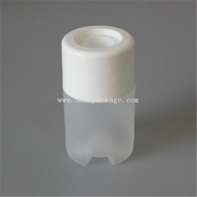 China PP/PE 50ml white plastic vaccine bottle with rubber stopper and aluminum for sell for sale