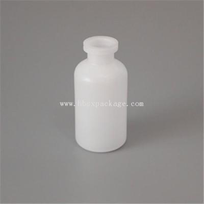 China Selling well in global market 30ml PP/PE plastic vaccine bottle with rubber stopper and aluminum caps for sale