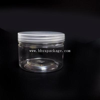 China 250ml HDPE transparent powder bottle for sell with aluminum caps custom colors for sale