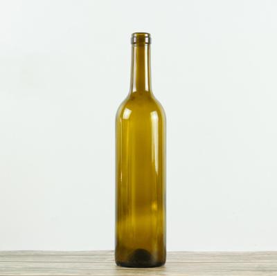 China factory wholesale 750ml red wine bottle/wine bottle/glass bottle/hot sale/support customization for sale