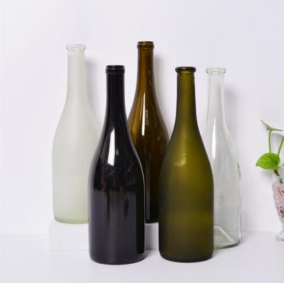 China 750ml red wine bottle/wine bottle/glass bottle/hot sale/support customization/empty glass bottle for sale