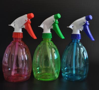 China New Style Unique Shape OEM rome Plastic Bottle With Trigger Spray for taking liquid soap for sale