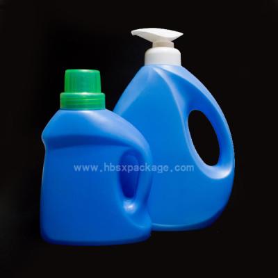 China The may promotion factory supply 2 liter plastic kitchen cleaning liquid detergent bottle laundry detergent bottle for sale