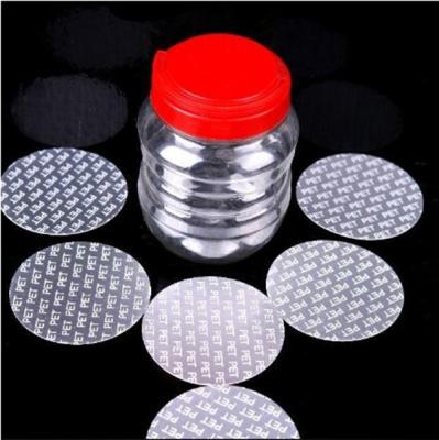 China Hot sell low price Aluminium Foil bottle caps and gaskets supply free sample for sale