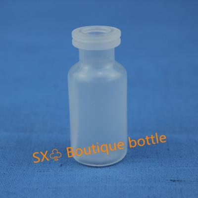 China Round Vaccine Bottle with EO Sterilization Screw Cap Screen Printing Graduated Markings for sale
