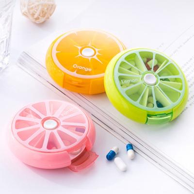 China Hot sell in may Portable travel medicine storage box for the elders,7 day weekly pill box for sale