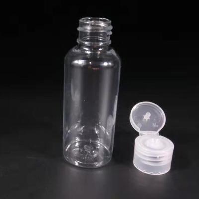 China 30ml 50ml 60ml flip Bottle PET Plastic Bottle With Mist Pump Sprayer For Disinfectant Daily Sterilize for sale