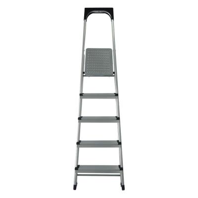 China Outdoor Foldable Aluminum Ladder Safety Use 5 Steps For Changing Light Bulbs for sale