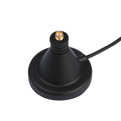 China Magnetic Lagging Antenna Base Diameter 49mm External Screw SMA Head Magnetic Sucker Base for sale