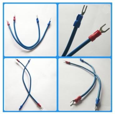 China XHB connector with buckle JC25 connector 2468 flat ribbon cable wrapped heat shrink tube communication wire harness for sale