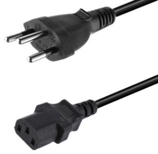 China 2020 NEW DURABLE Argentina 8 Suffix 2 Pin Power Cord for Sale Extra Safety IRAM Approved for sale